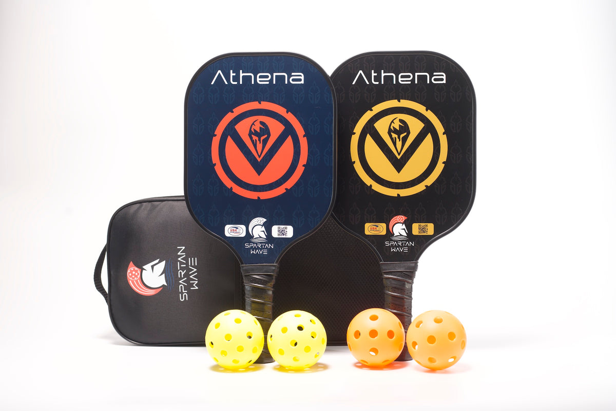 Athena Dual Pack: Pickbleball Paddle Starter Set